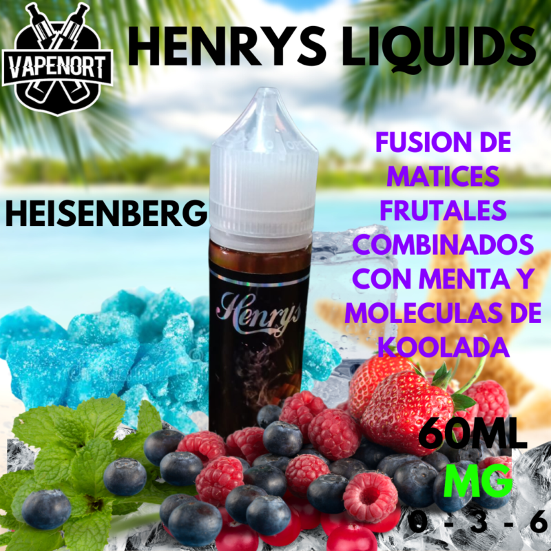 Henrys Liquids Heisenberg - Vapenort